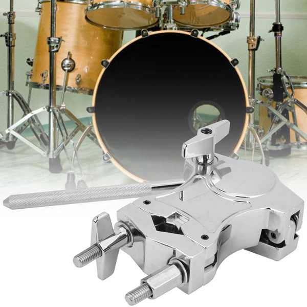 Drum Clamp,Zinc Alloy Cowbell Holder Drum Stand Extension Clip ...