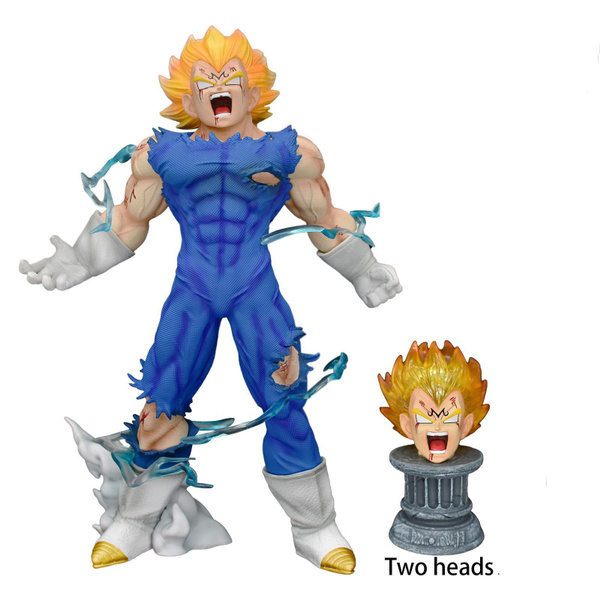 Dragon Ball Z Majin Vegeta Figure Self Destruction Anime Figures LED ...