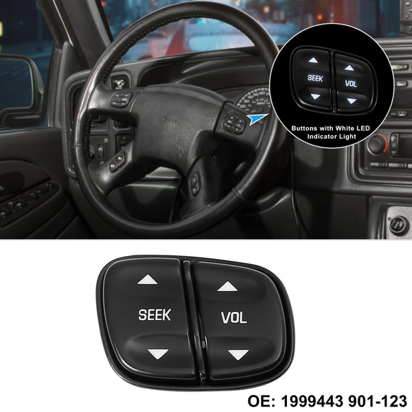 Steering Wheel Switch Control Buttons Radio Volume Seek for Chevy Tahoe ...
