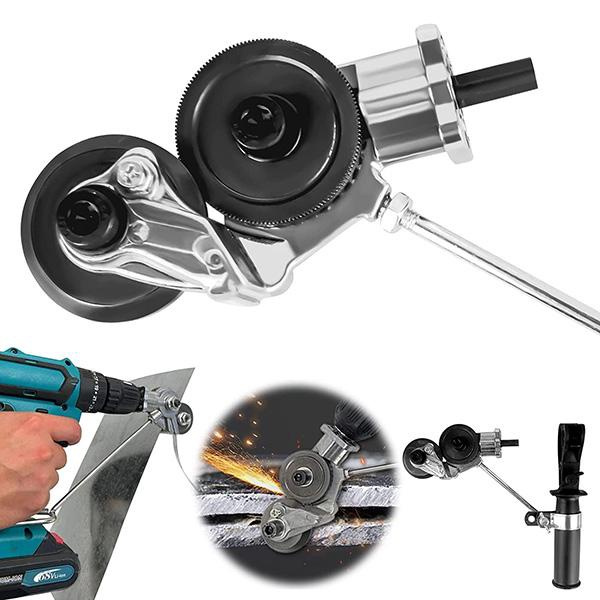 Drill Attachment Electric Drill Plate Cutter Metal Cutter DIY Metal ...