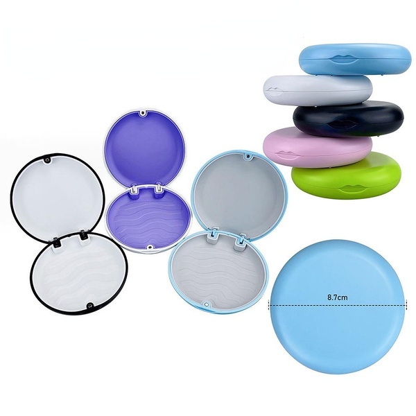 False Tooth Box Orthodontic Case Dental Retainer Mouth Guard Braces Box ...
