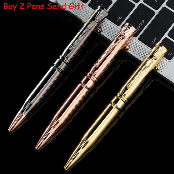 Luxury New Arrival Heavy Gun Shape Writing Ballpoint Pen Birthday Gift ...