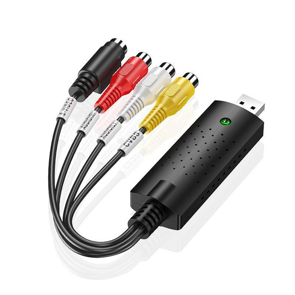 USB 2.0 To RCA Cable Adapter Converter Audio Video Capture Card Adapter ...