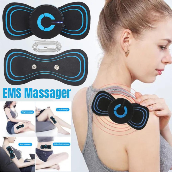 2/1Pcs EMS Microcurrent Mini Massage Device, Bioelectric Acupoints ...