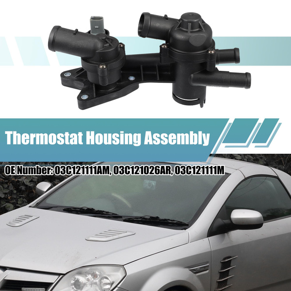 03C121026AR Engine Coolant Thermostat Housing Assembly for Seat Ibiza ... 03C121026AR Engine Coolant Thermostat Housing Assembly for Seat Ibiza ...