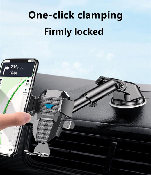 Universal Car Phone Holder for Car Mount Stand GPS Mobile Cell Support ...