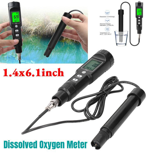 Dissolved Oxygen Meter, Digital Analyzer For 0.0‑40.0mg/L Oxygen ...