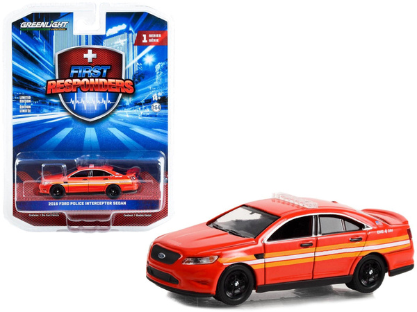 2016 Ford Police Interceptor Sedan Red (Fire Department) "First ...