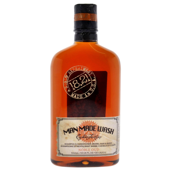 Man Made Wash - Noble Oud by 18.21 Man Made for Men - 18 oz 3-In-1 ...