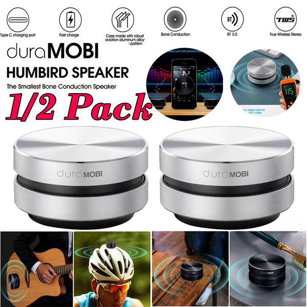 1/2 Pack Wirelessly BT Speaker Bone Conduction Speakers Mini Portable ...
