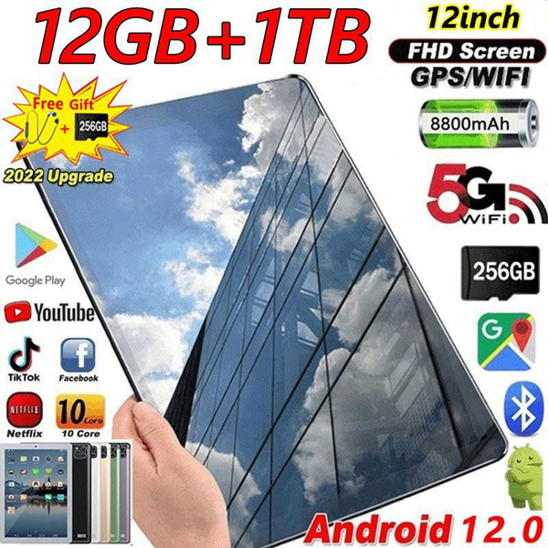 2022 High Quality Tablet 5K HD Screen WiFi Tablet PC Ten Core 5G 4G ...