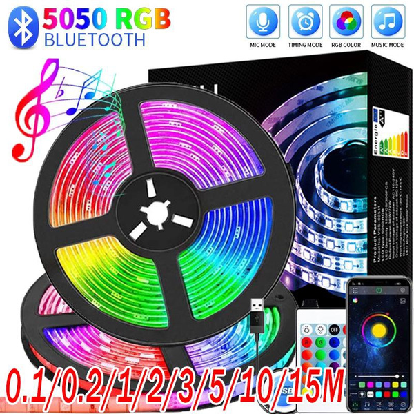 LED Strip Light USB Bluetooth RGB2835 Lights Flexible LED Lamp Tape ...