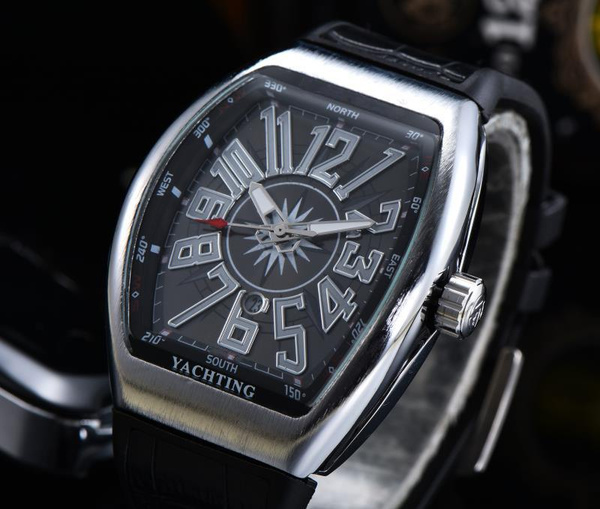 Fashion Quartz Watches for Men Barrel Design Men's Watch AAA Quality ...