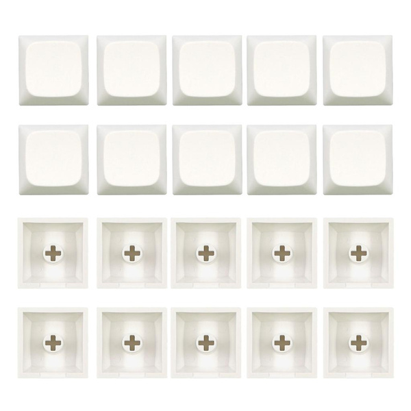 20Pcs PBT Blank Keycap 1U 1X XDA Profile No Print Keycap Set for DIY ...
