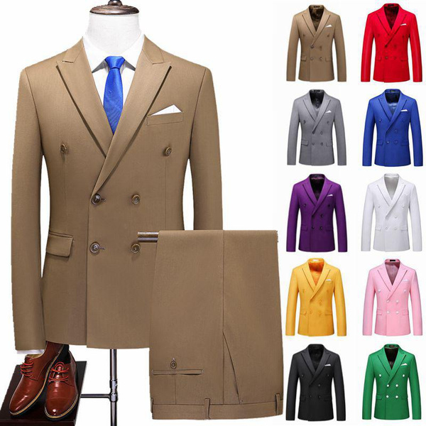 High Quality Men's Suit New Style Men's Wedding Suit 14 Color Suit ...