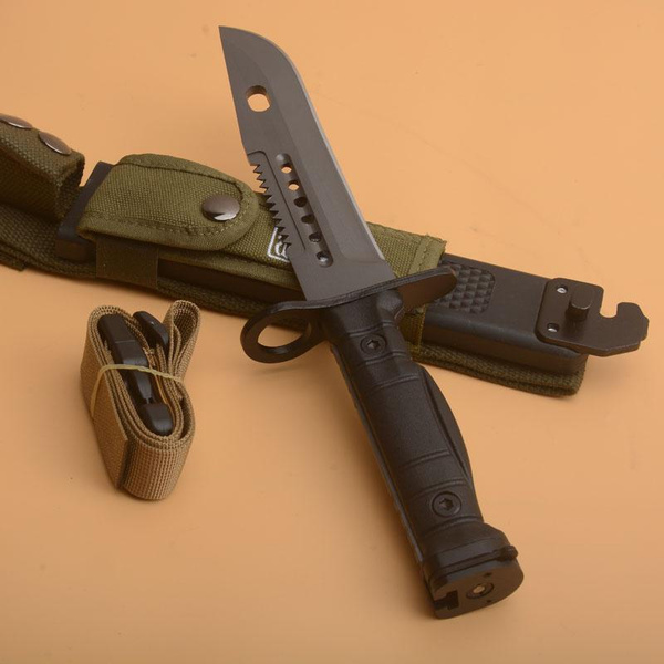 Camping High Hardness Portable Emergency Survival Knife Tactical ...