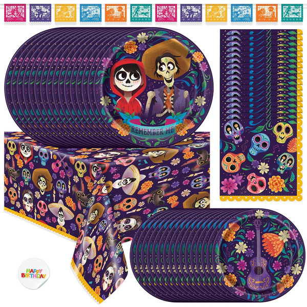 Coco Birthday Party Supplies | Coco Party Decorations | Includes Coco ...