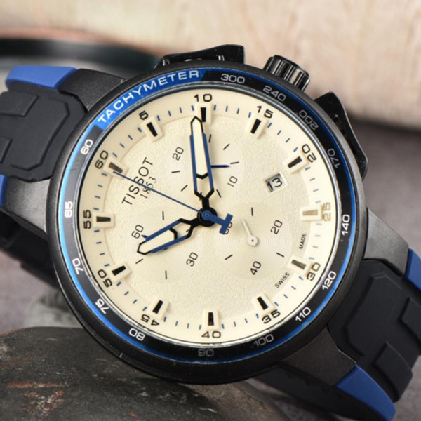 Men's Luxury Watch Men Sport Rubber Strap Watches New Casual Quartz ...