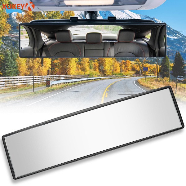 Xukey Universal Panoramic Car Interior Mirrors Rear View Mirror Wide ...
