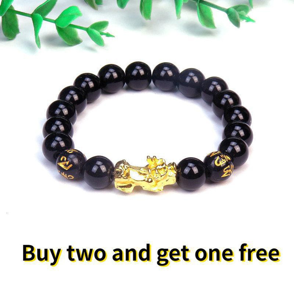 Buy two and get one free！！！EIELO Feng Shui Pixiu Good Luck Bracelets ...