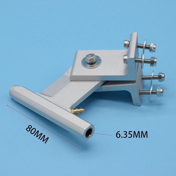 RC Boat Shaft Bracket Aluminum Strut (T80) For 1/4" (6.35mm) Flexible ...
