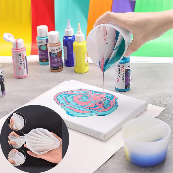 2/3/4/5/6/7/8 Channels Resin Epoxy Cup for Paint Pouring Epoxy Silicone ...