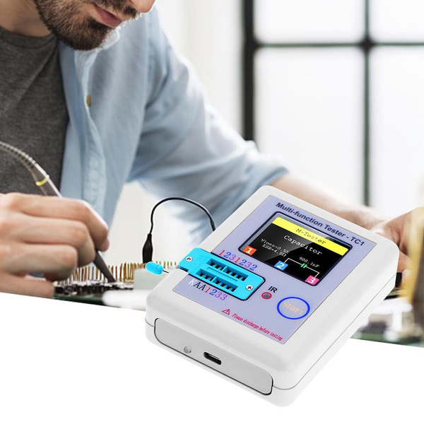 Colorful Display Transistor Tester Multi-functional TFT Backlight Didoe ...