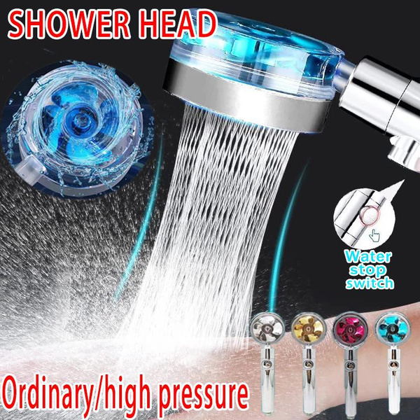 Upgrade Pressurized Shower Head Water Saving Flow 360 Rotating Twin