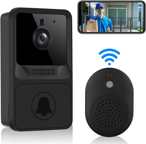 Wireless Doorbell Camera with Chime-WiFi Video Doorbell-Home Security ...