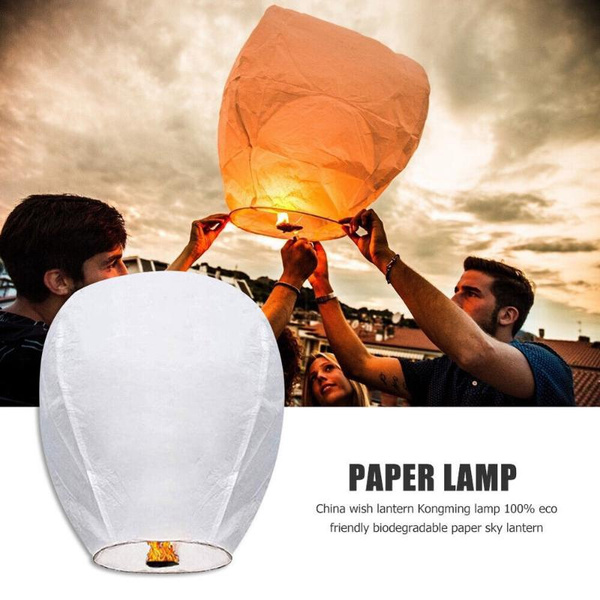 5/10pcs New Paper Lanterns Flame Retardant Chinese Lanterns for ...