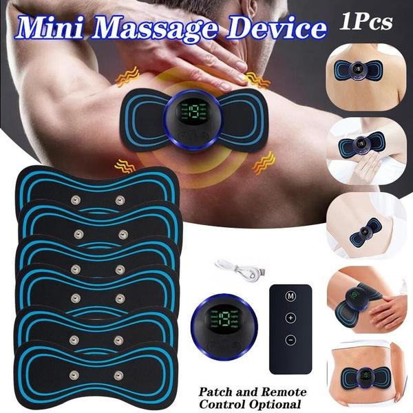 Portable Mini Electric Massager Stimulator Pain Relief Neck Back Leg ...