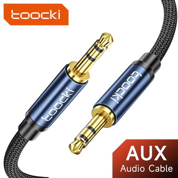 Toocki Audio Cable 3.5mm Male To 3.5 Mm Male Jack Aux Cable Speaker ...