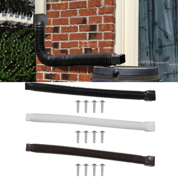 Flexible Rain Gutter Downspout Extensions ,Drain Downspout Extender ...