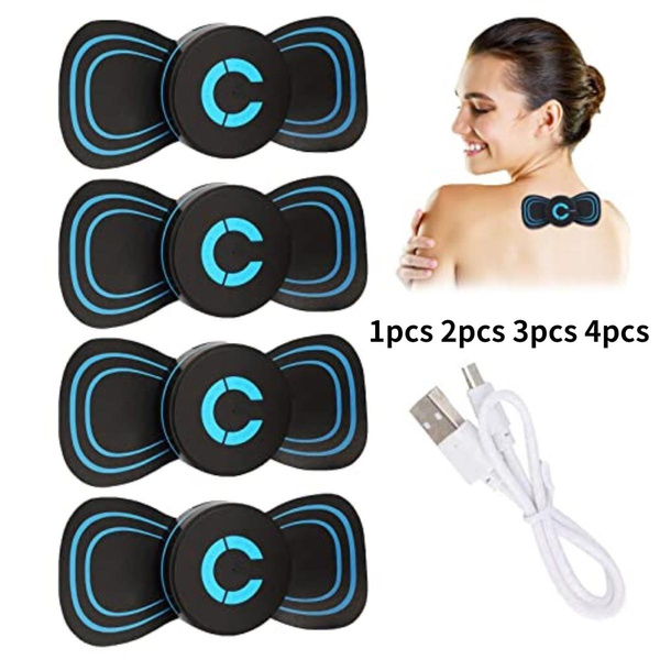 Portable Neck Massager Mini Cervical Massager Pads Relieve Pressure of ...