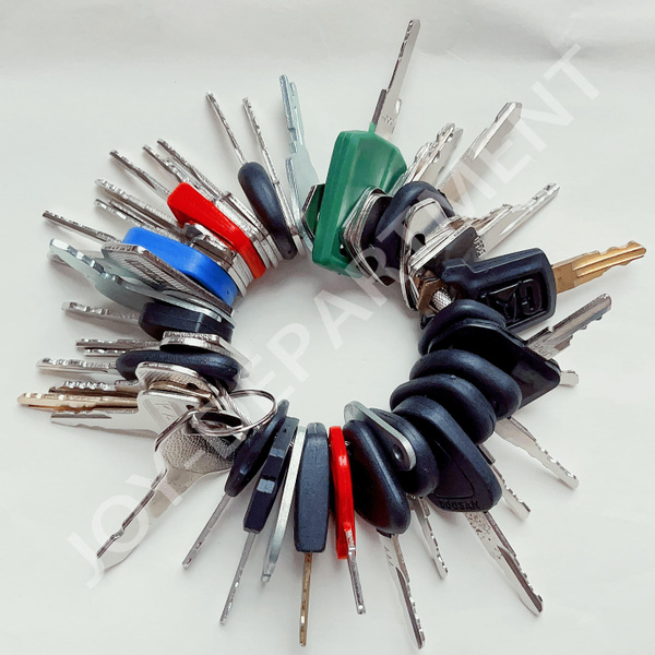 45 Keys Heavy Equipment/Construction Ignition Key Set Compatible with ...