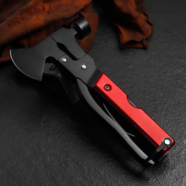 Outdoor Survival Multitool Fire Ax Camping Rescue Hammer | Wish