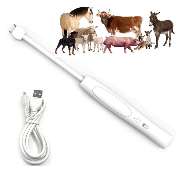 Livestock Prod Cattle Repeller Stick with LED Light Rechargeable ...