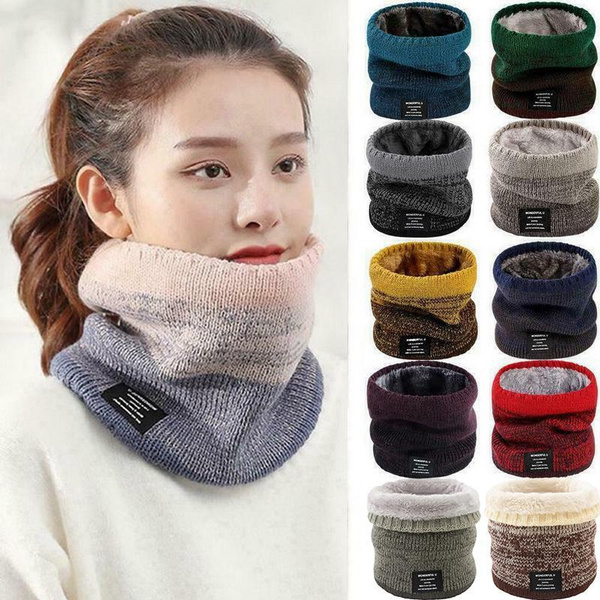 New Fashion Winter Fleece Lined Scarf For Men and Women Unisex Scarf ...