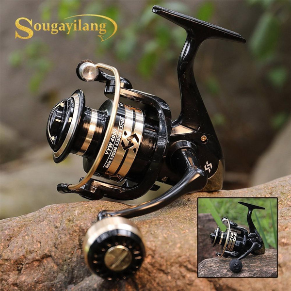 Sougayilang Spinning Reels 8kg Max Drag Metal/EVA Grip 5.2:1 High Speed ...