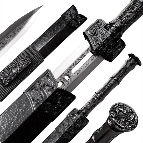 Han Dynasty sword Hand forged katana high sharpness fighting sword ...