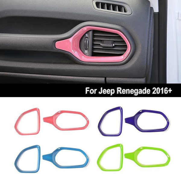 Car Inner Center Console Dashboard Side Air Vent Outlet Cover Trim ...