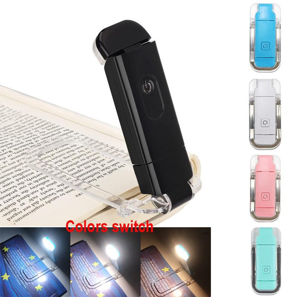 Reading Light Book Light Clip On Book LED Reading Light with USB ...