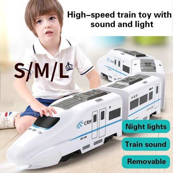 Simulation of High-speed Rail Train Electric Sound Light Small Train ...