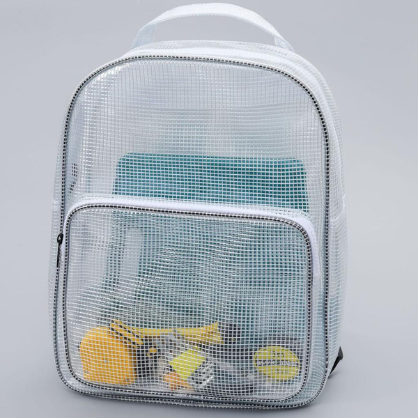 Anti-static Clear PVC Backpack Cleanroom Engineer Tool Bag Full Cover ...