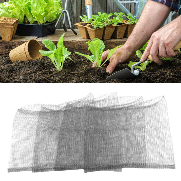 4Pcs Vole Wire Baskets Mesh Plant Root Protector Prevent Underground ...
