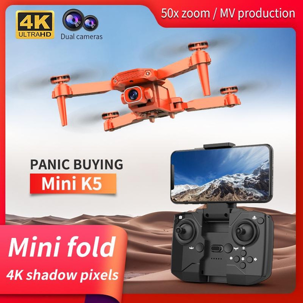 2021 Explosive K5 Mini Drone 4k High List Camera Visual Positioning ...