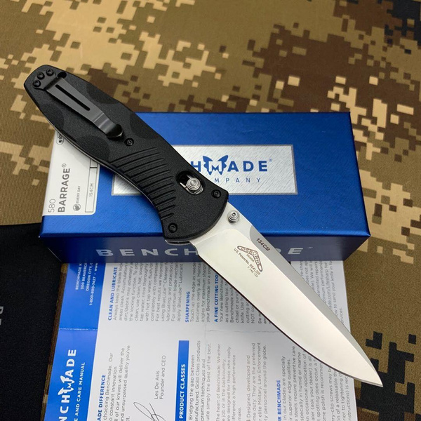 Tactical Camping AXLE LOCK Folding Knives Quick Open EDC Hunting Pocket ...