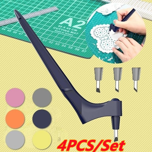 10 Colors New DIY Craft Cutting Tools Rotating Craft Knives 360-Degree ...