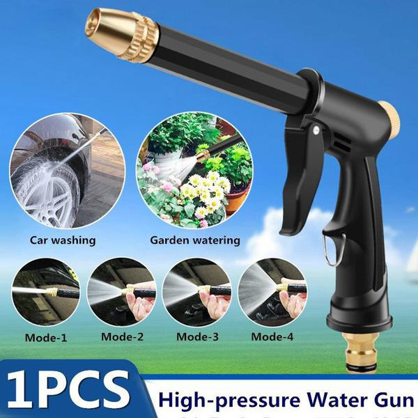 Upgraded Portable High-pressure Water Gun 4-speed Mode Adjustment Car ...