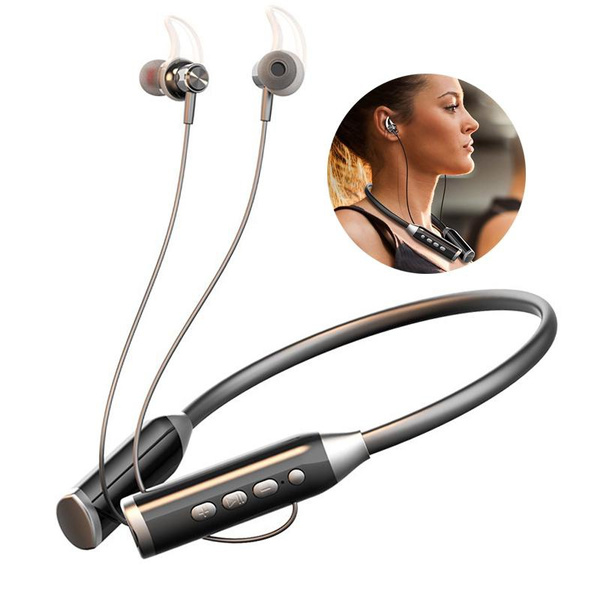 Bluetooth 5.3 Earphone Wireless Bluetooth Headset with Microphone Long Standby Neckband ...